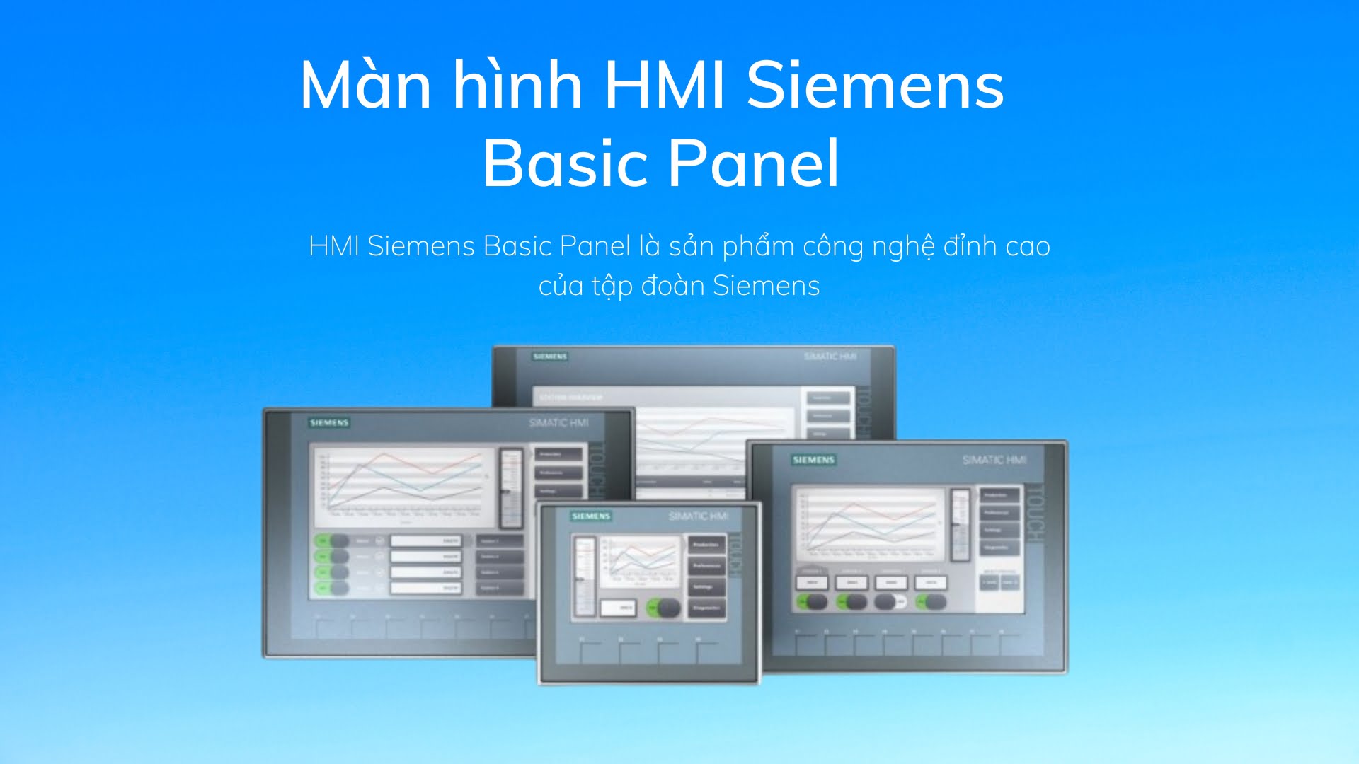 HMI Siemens là gì? Phân loại HMI Siemens và ứng dụng mới nhất 2025