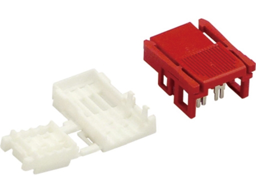 LP4-WR-10P - Bộ 10 đầu nối LP 4 lõi 1.25sq màu trắng/đỏ Mitsubishi